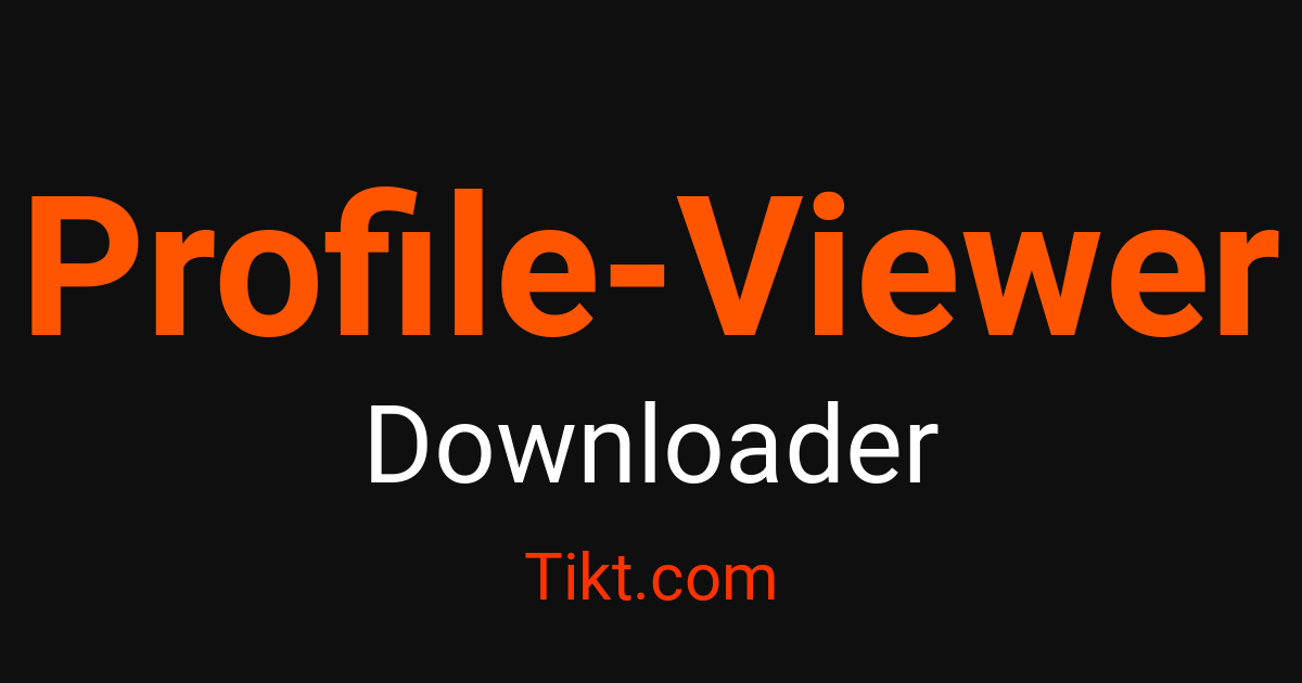 Facebook Profile Viewer – Inspect Profiles Anonymously | Tikt.com – Tikt