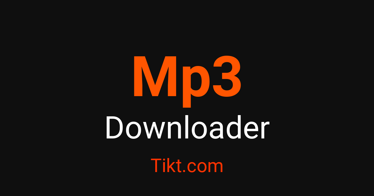 MP3 Converter - Extract & Download MP3 Audio Free - Tikt